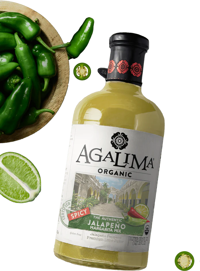 Organic Jalapeño Margarita Mix | Authentic Cocktail Mixers – agalima